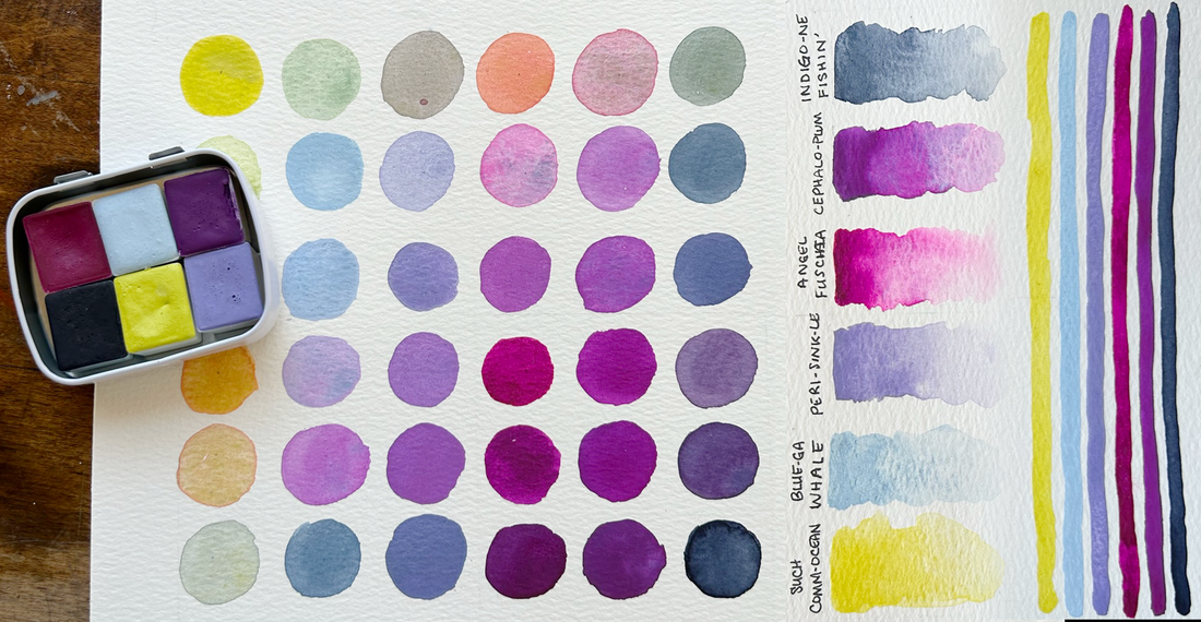 Mulberry Paint Company Handmade Watercolor Paint Monthly Subscription ...